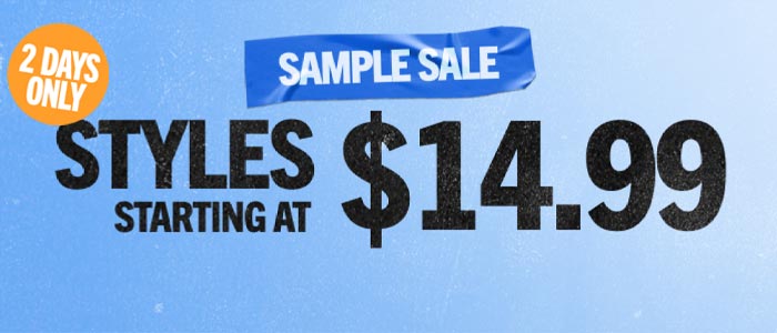 Active Sample Sale
