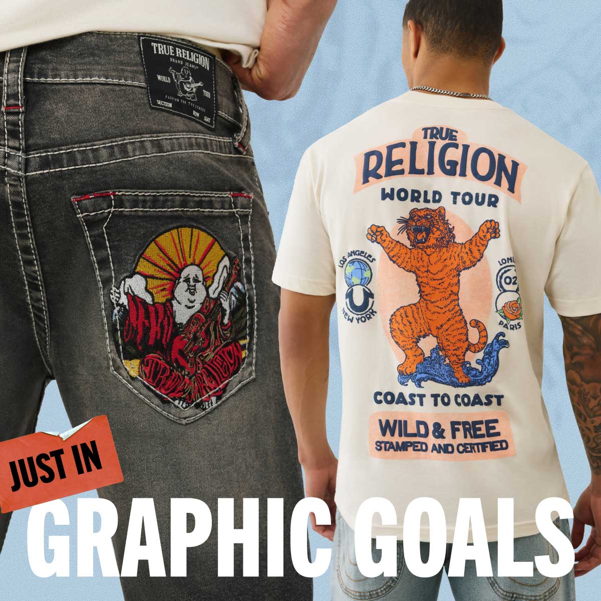 Jeans, Hoodies, Denim, Shirts & Clothing | True Religion