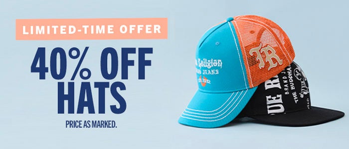 Men's & Women's Hats | True Religion
