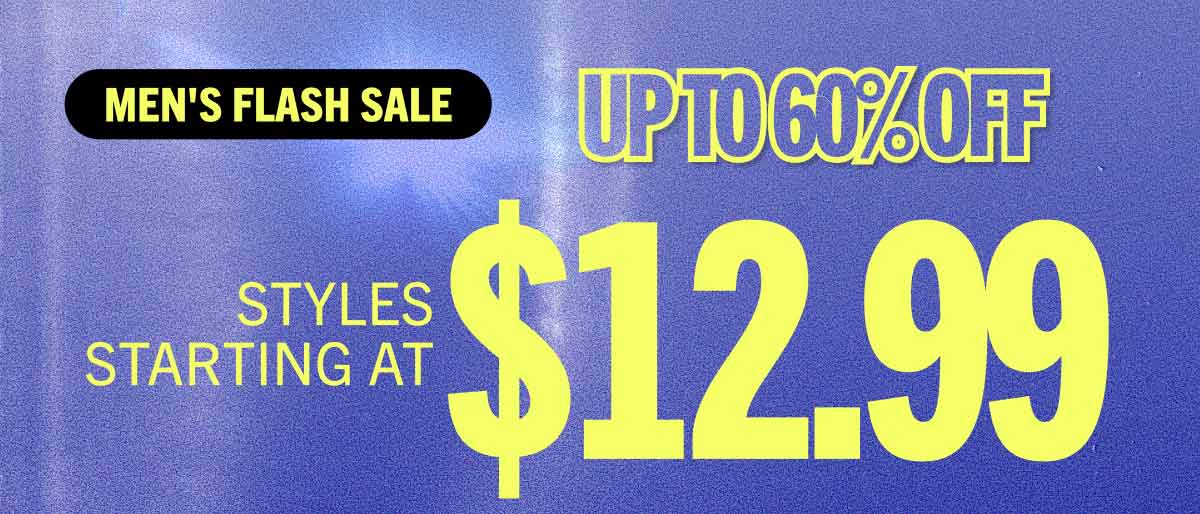 Men's Only Sale
