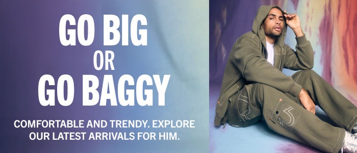 Baggy Jeans & Shirts for Men | True Religion